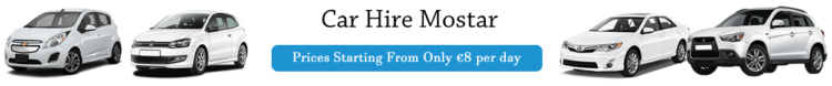 Car Hire Mostar - Compare Mostar Car Hire prices!
